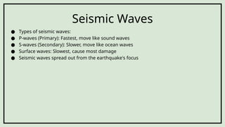 Earthquakes and Tsunamis_ Earth's Powerful Forces.pptx