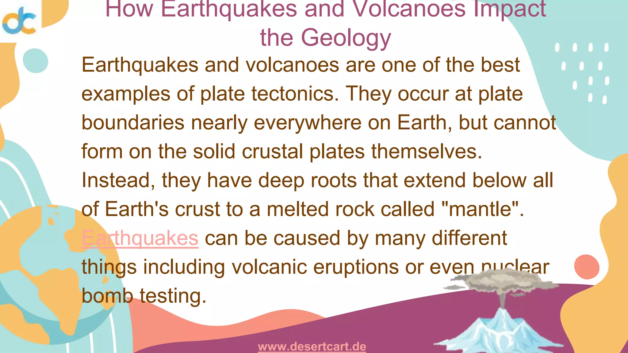 Earthquakes and Volcanic Eruptions as Causes of Dynamic Geology.pptx