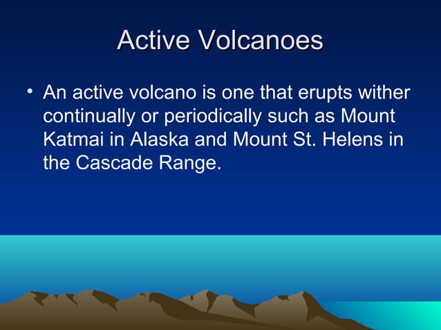 Earthquakes and Volcanoes | PPT