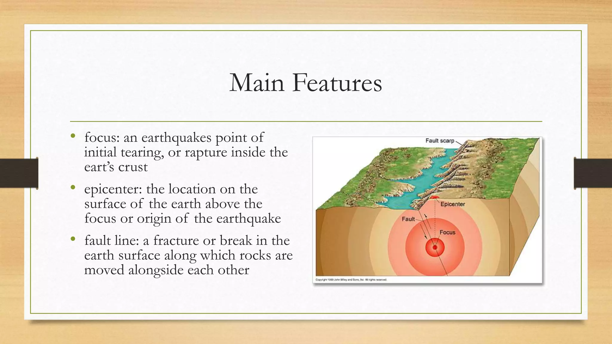 Earthquakes and volcanoes | PPTX