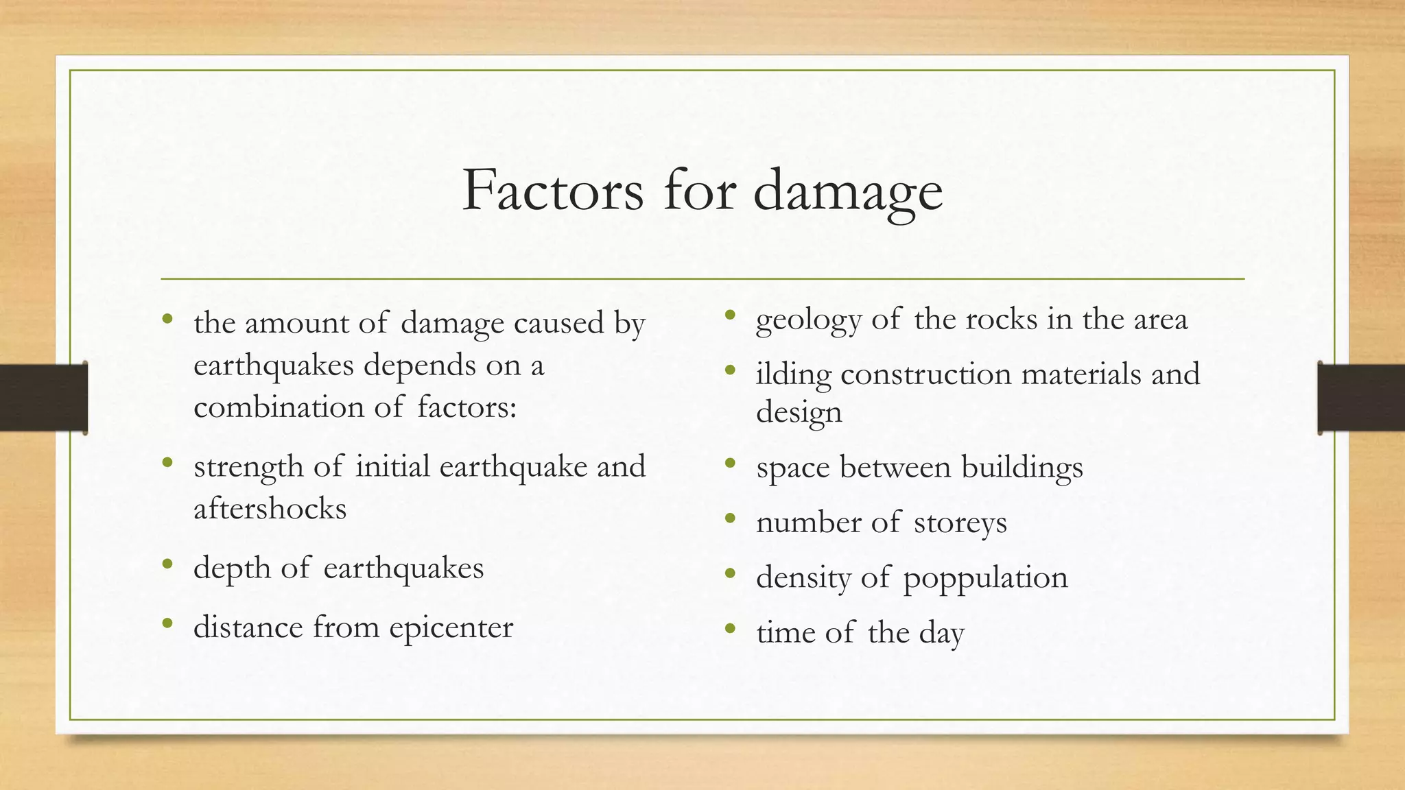 Earthquakes and volcanoes | PPTX