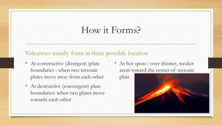 Earthquakes and volcanoes | PPTX