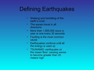 Earthquakes and volcanoes (science) | PPT | Geology | Science