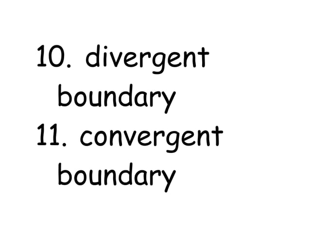 Earthquakes and volcanoes vocabulary | DOC
