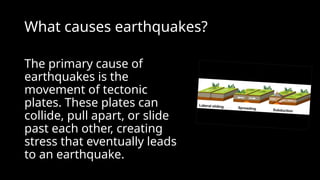Earthquakes is the shaking of the Earth's surface | PPT
