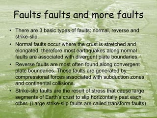Earthquakes Extra Credit | PPTX | Geography | Science