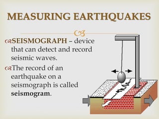 EARTHQUAKES AND FAULTS | PPTX