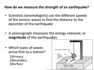 Earthquakes how measureimpact | PPT