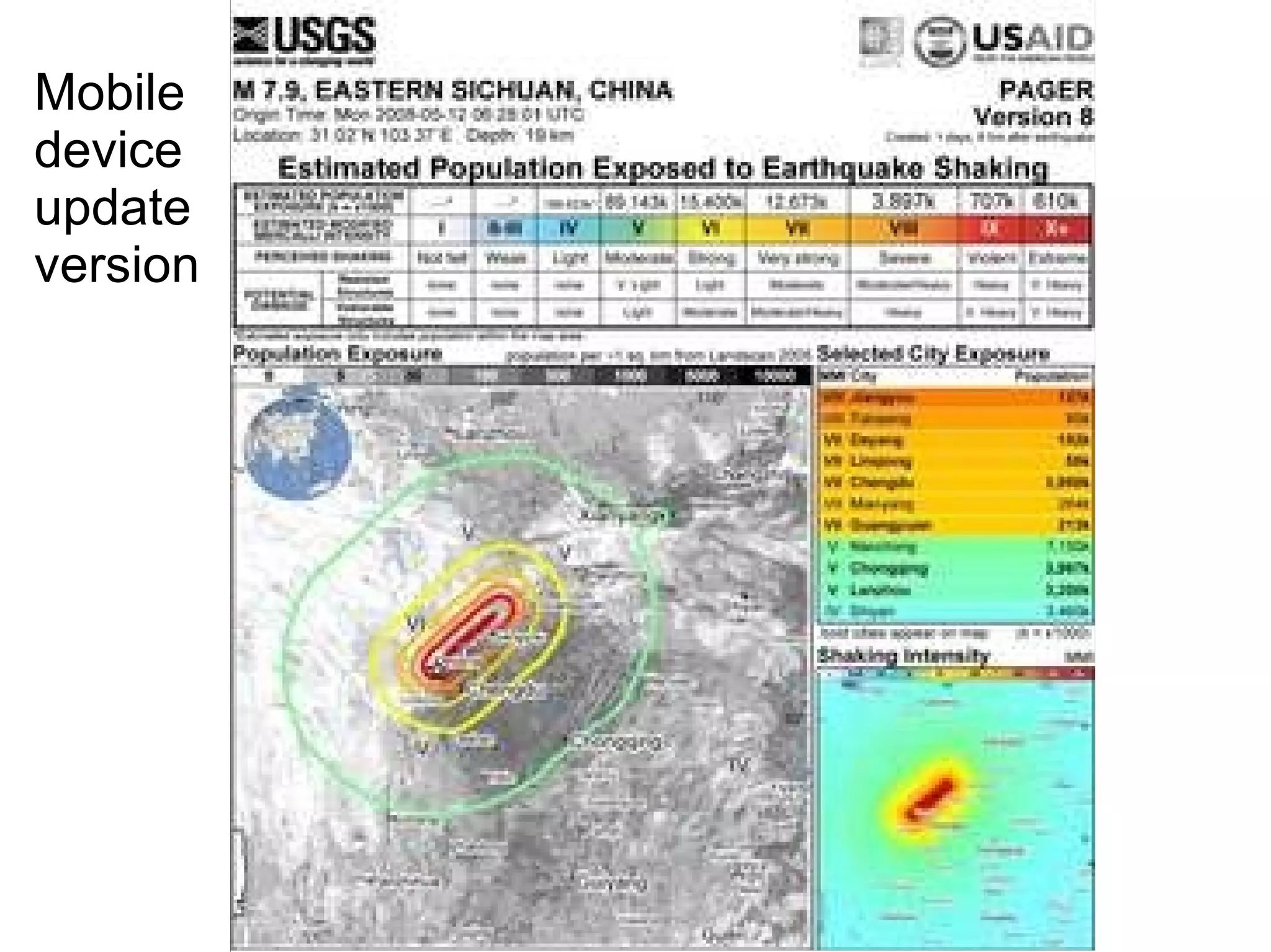 Sichuan China Earthquake Maps | PPT