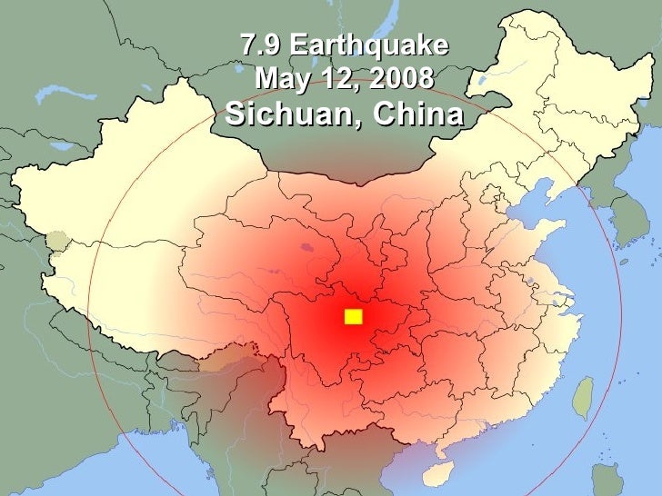 Sichuan China Earthquake Maps