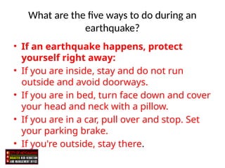 Disaster and Preparedness in Earthquake Calamity | PPTX
