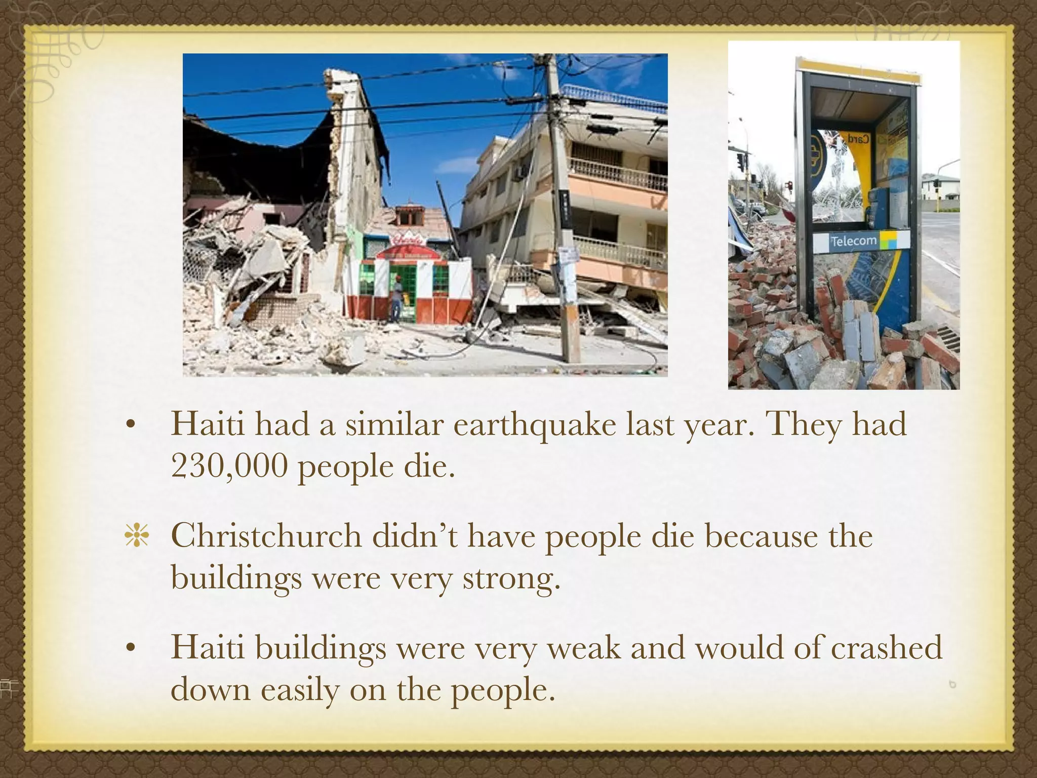 Earthquake slide show3 | PPT