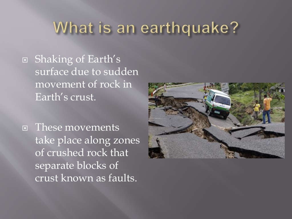 Earthquake Ppt