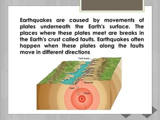 Earthquakes presentation bn | PPT
