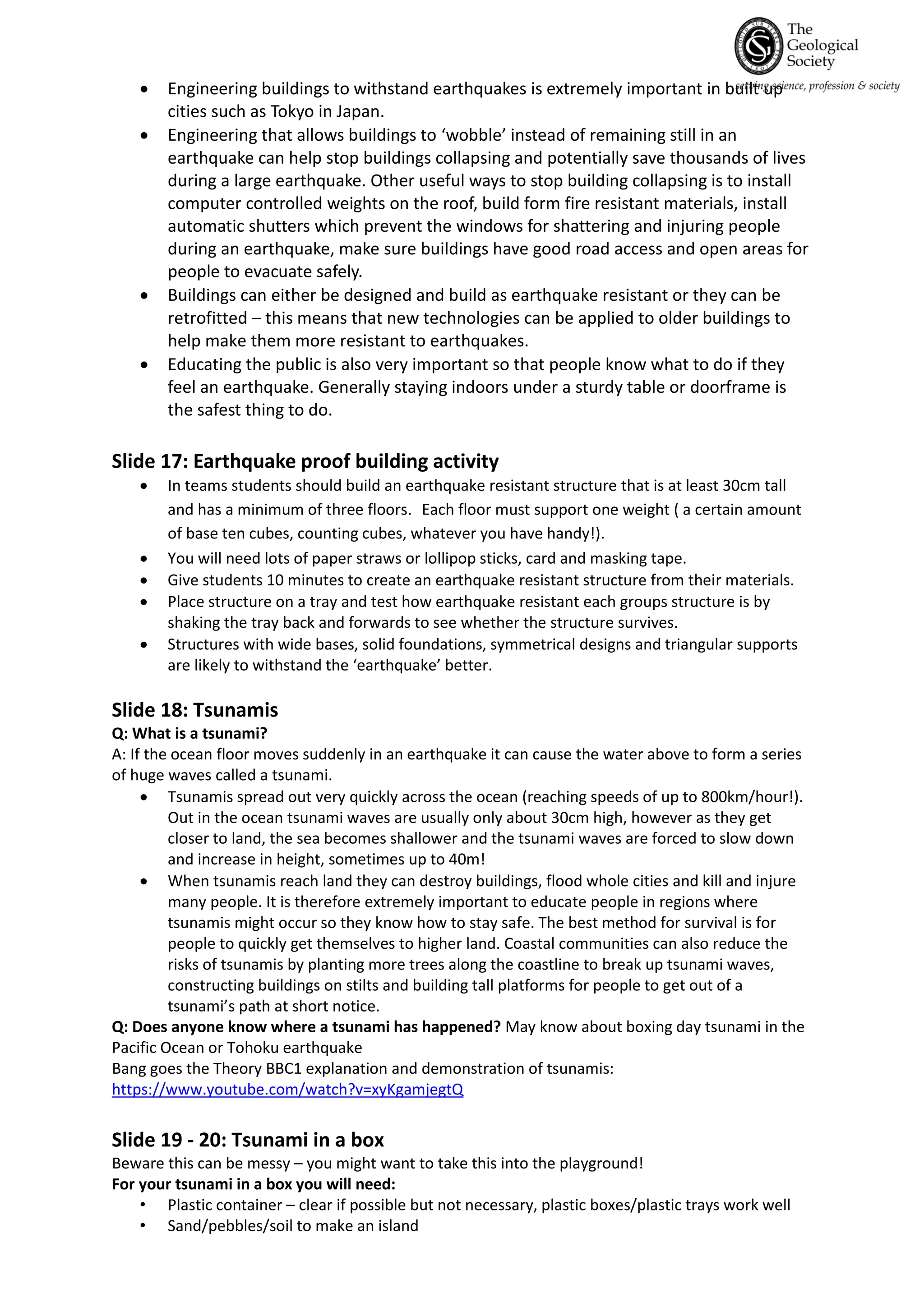Earthquakes presentation Teachers notes.pdf