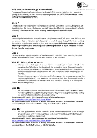 Earthquakes presentation Teachers notes.pdf
