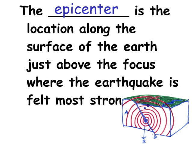 Earthquake Notes Slide show | PPT | Geology | Science