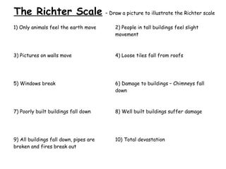 Earthquakes scales | PPT