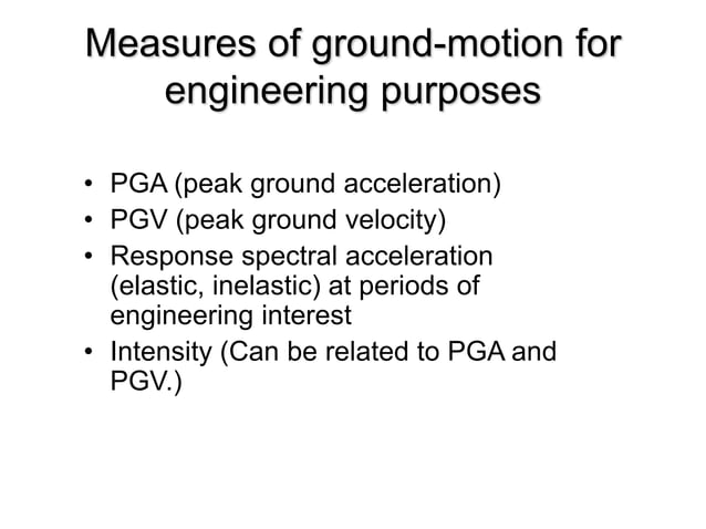 Earthquake Strong Motions.ppt