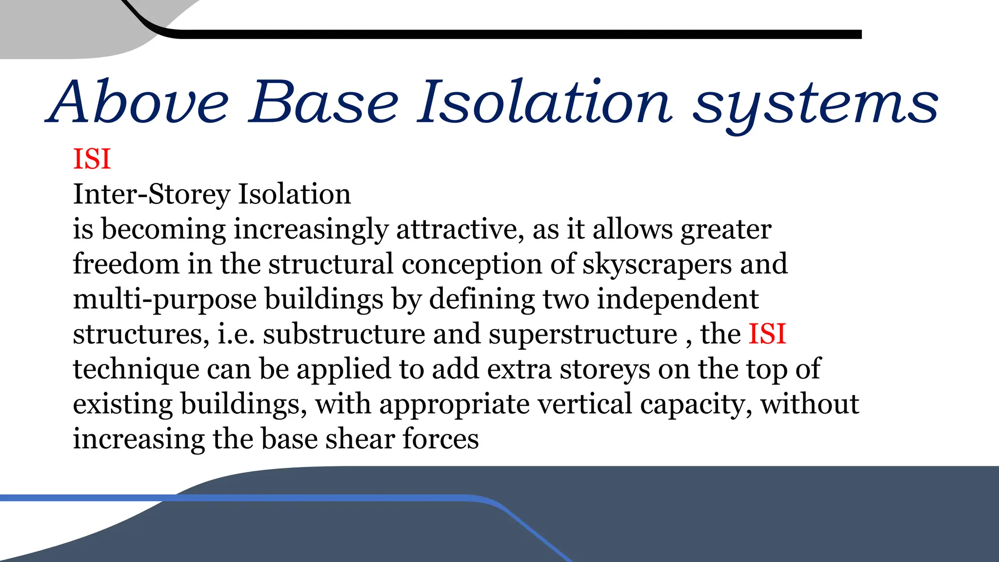 Earthquake structures ‘ isolation system .pptx