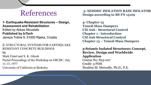 Earthquake structures ‘ isolation system .pptx