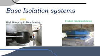 Earthquake structures ‘ isolation system .pptx