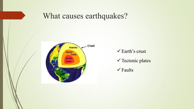 Earthquakes and Tsunamis | PPTX