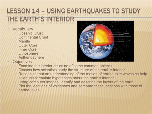 Earthquakes Unit Presentation | PPT