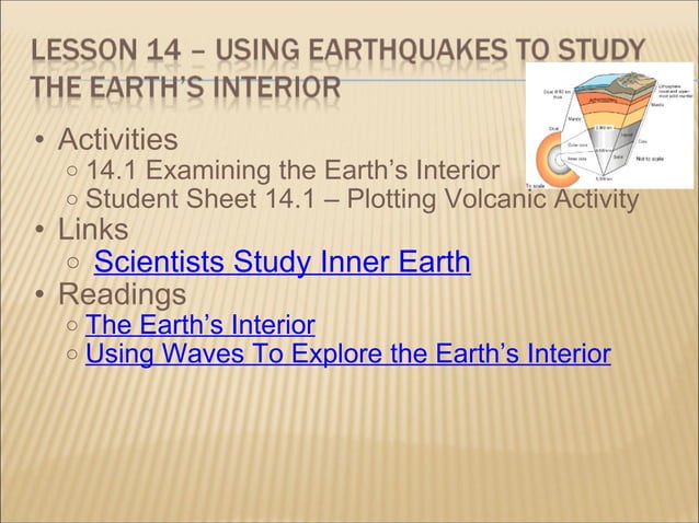 Earthquakes Unit Presentation | PPT