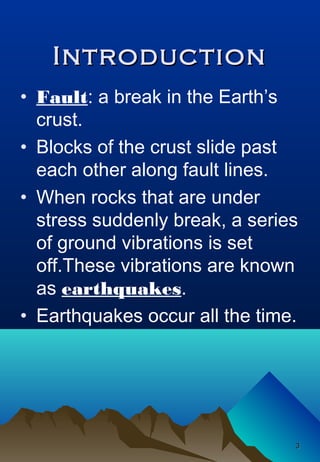 Earthquakes and tsunamis | PPT