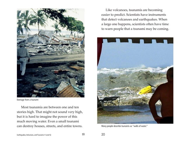 Earthquakes, volcanoes and tsunamis | PPT