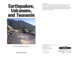 Earthquakes, volcanoes and tsunamis | PPT
