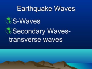 Earthquake Waves | PPT