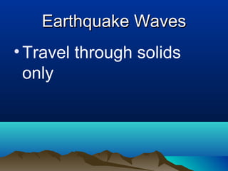 Earthquake Waves | PPT