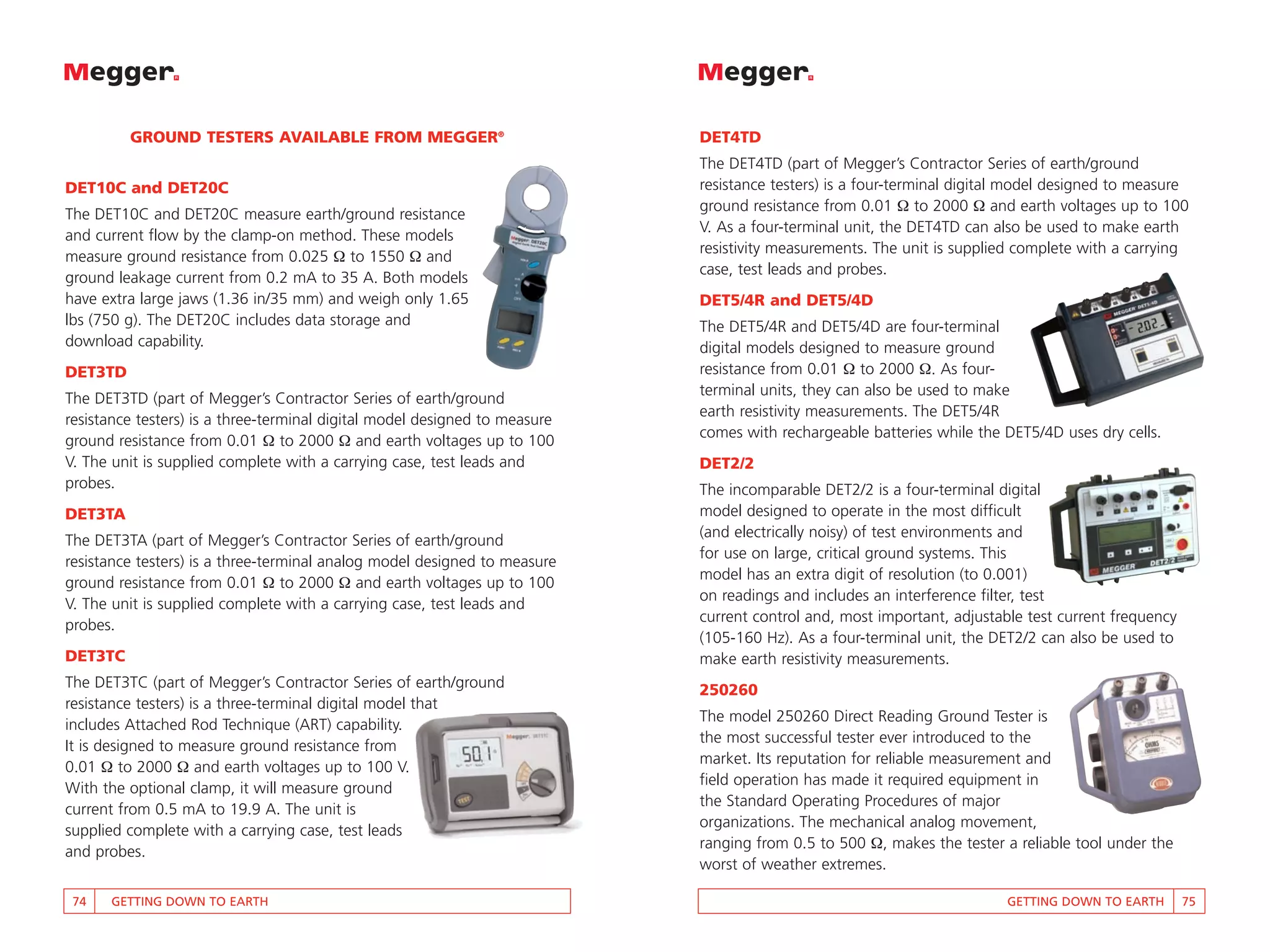 Earth Resistance Testing | PDF