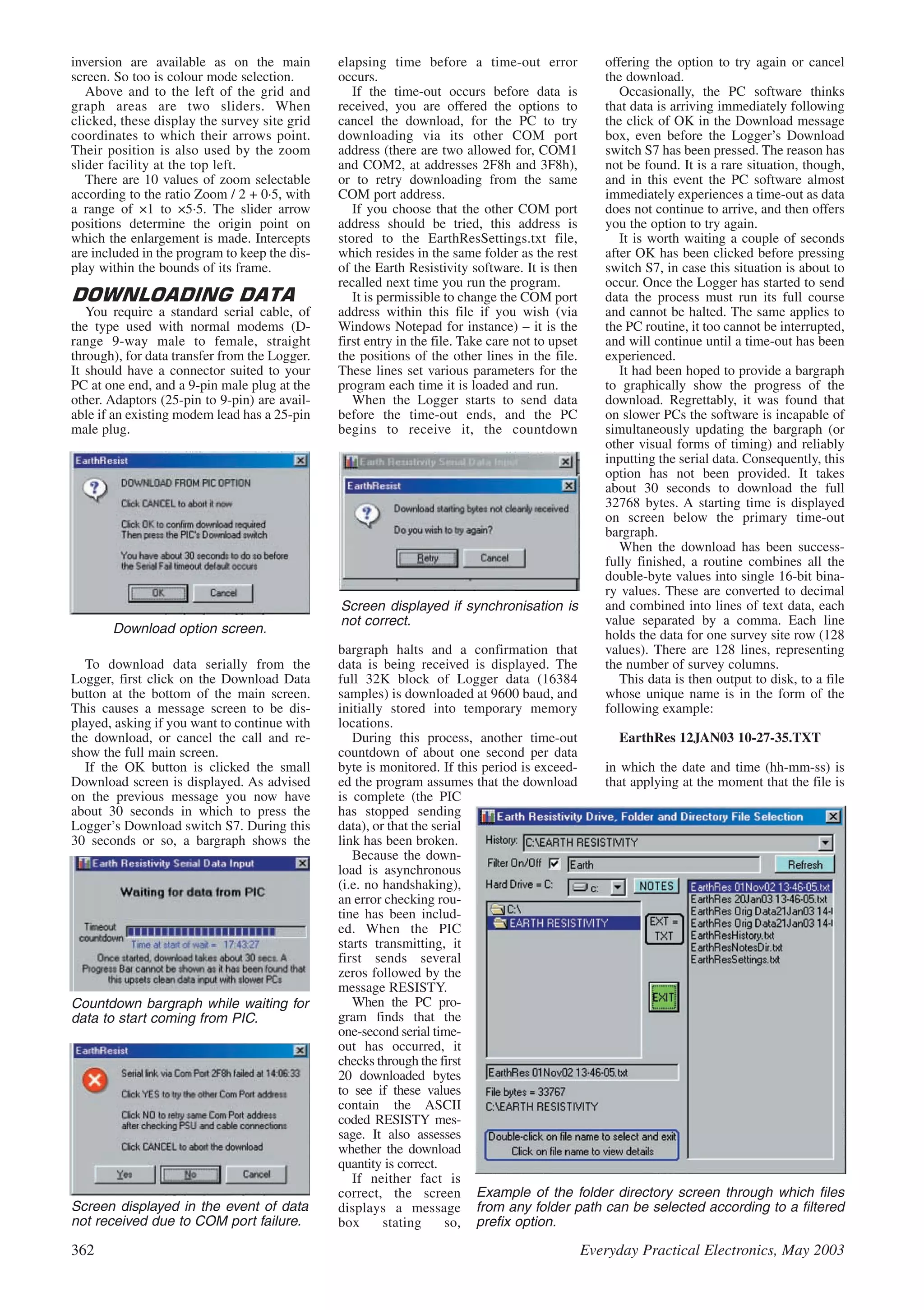 Earth resistivity logger (john becker) | PDF