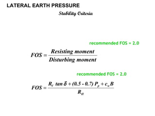Earth retaining 2 | PPT
