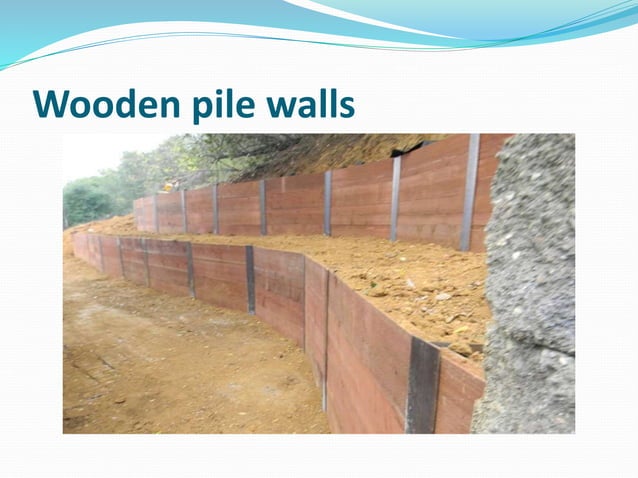 Earth retaining structures | PPTX | Geology | Science