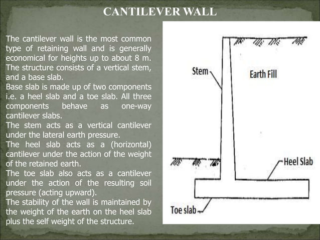 EARTH RETAINING STRUCTURES.ppt | Geology | Science