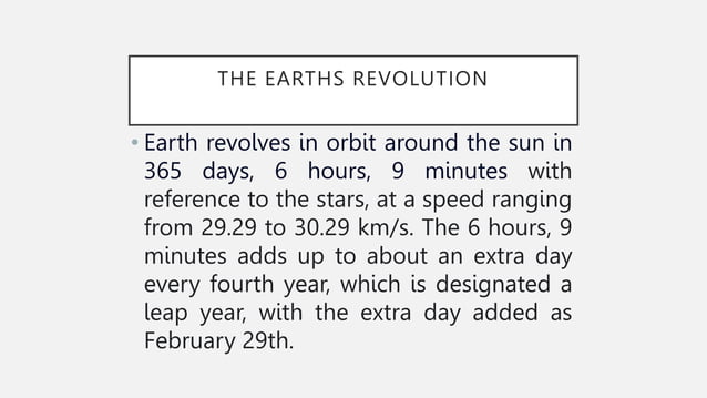 Earth revolution.pptx