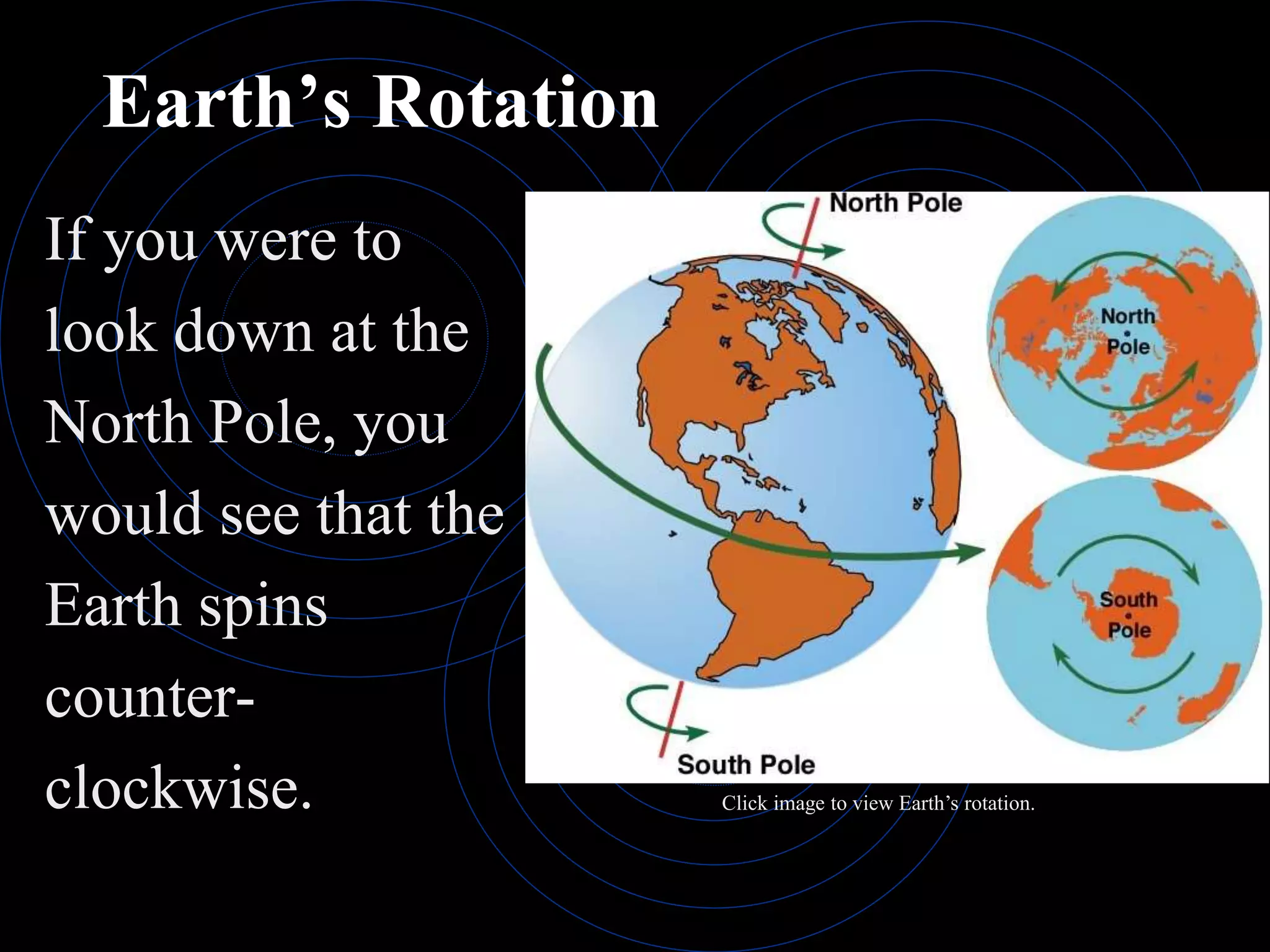 Earth's Rotation | PPTX