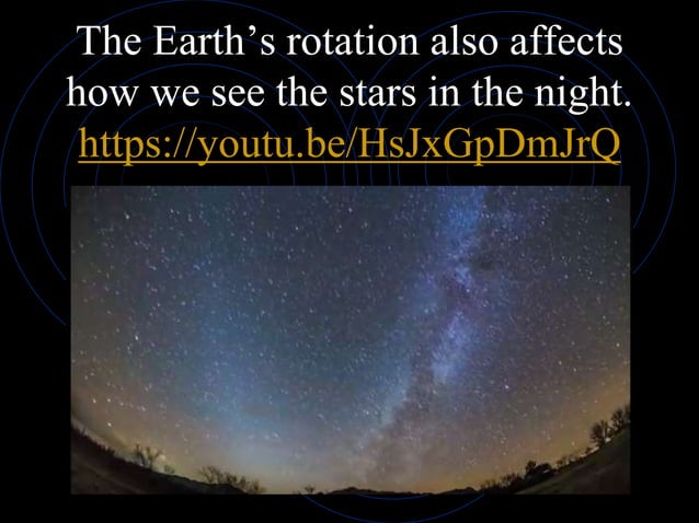 Earth's Rotation | PPTX