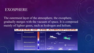The EARTH's Atmosphere and major components | PPT