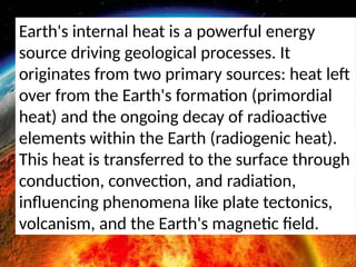 earths-internal-heat.pptx. Reporting G-11 | PPTX