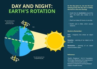 Understanding Earth's Rotation: Causes of Day, Night, and Seasons ...