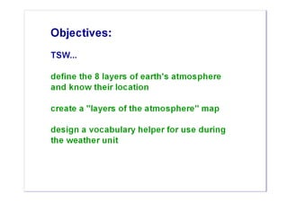 Earths Atmosphere | PPT
