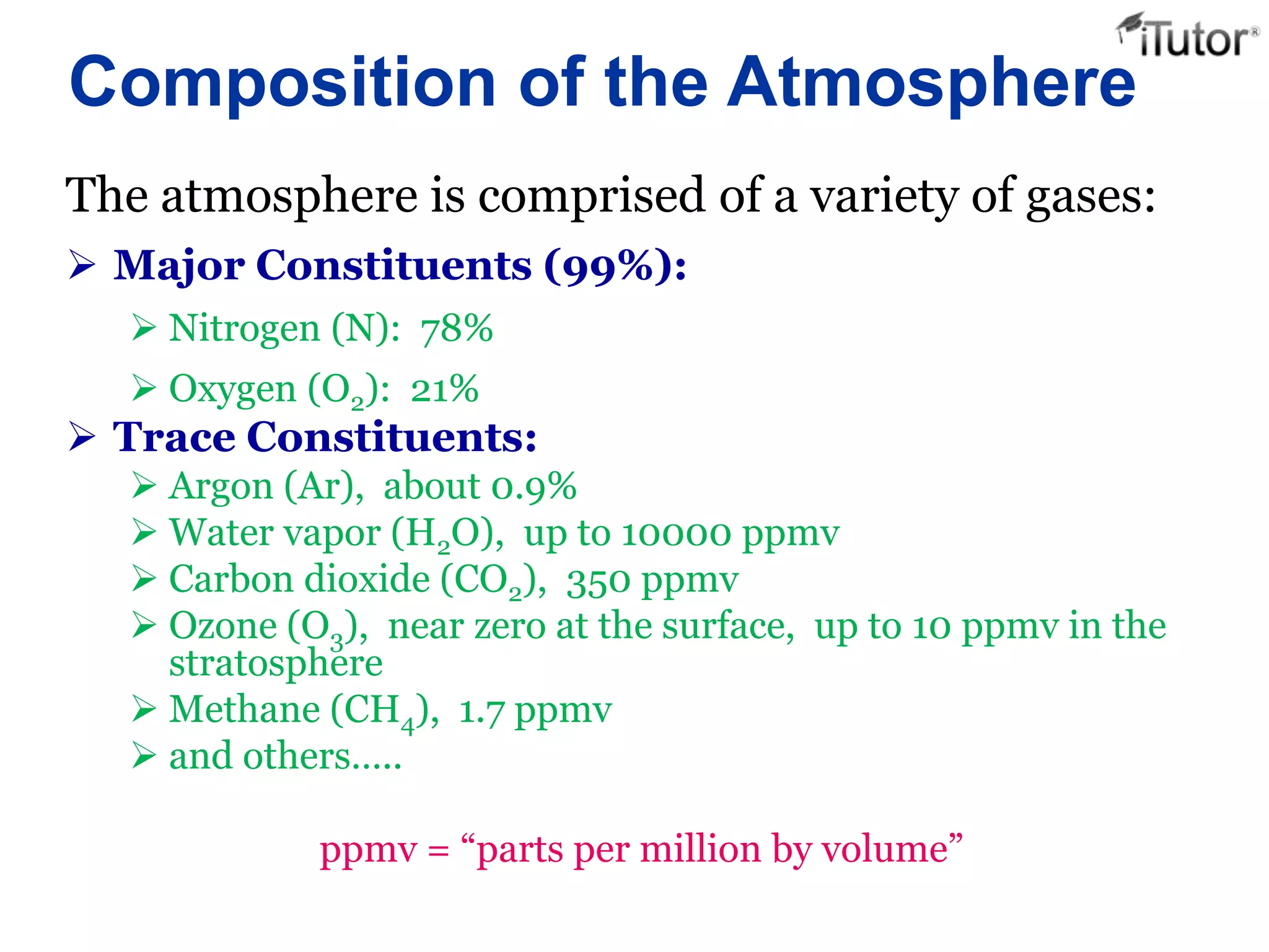Earth’s atmosphere | PPTX