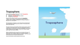 Earth's atmosphere 6.1 | PPT