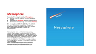 Earth's atmosphere 6.1 | PPT