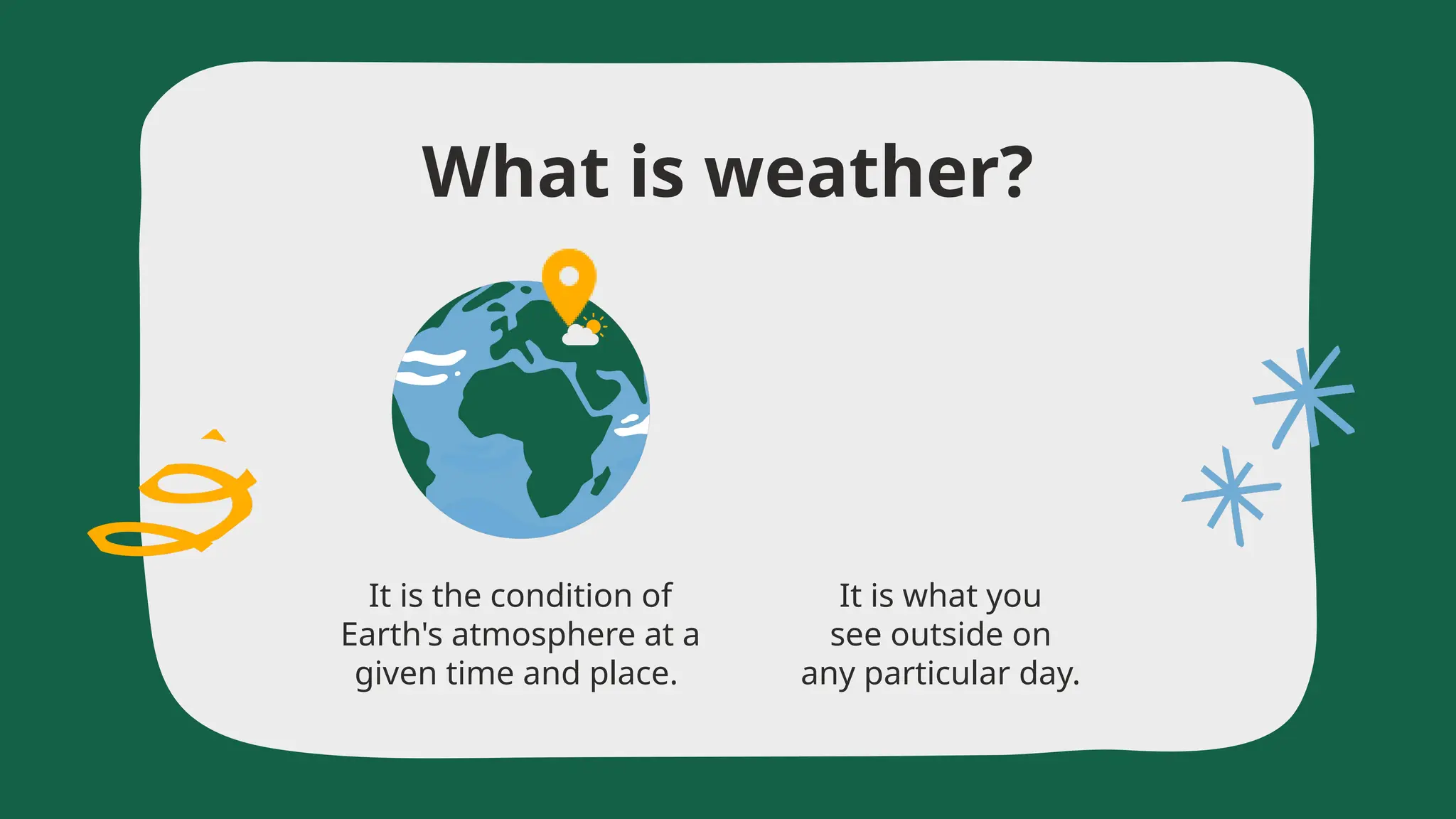 Earth's Atmosphere and Weather Education | PPTX